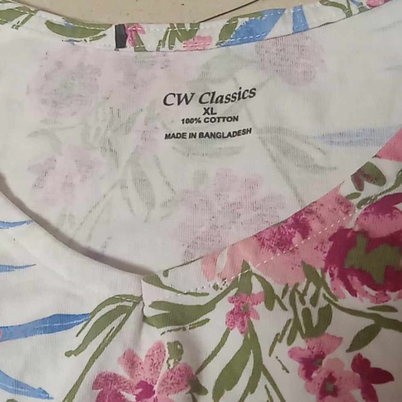 CW CLASSIC | Tops | Cw Classic Womns Top Size Xl | Poshmark